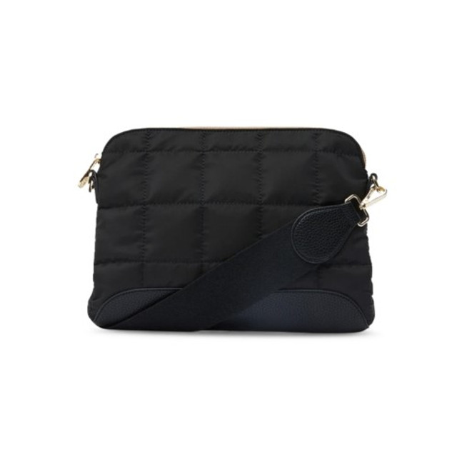Crossbody Quilted Bag Black – Nauti NZ