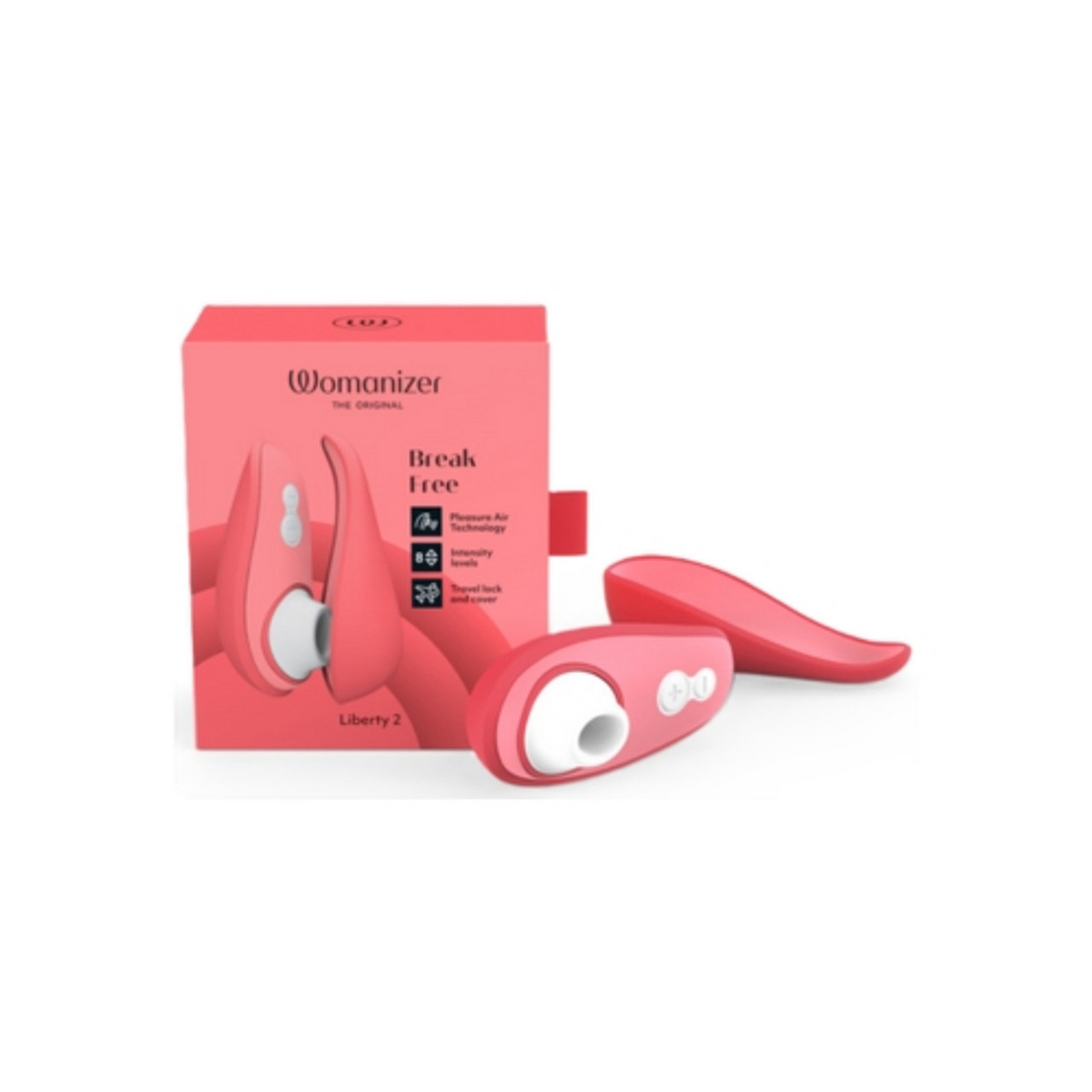 Womanizer Liberty 2 Vibrant Rose – Nauti NZ